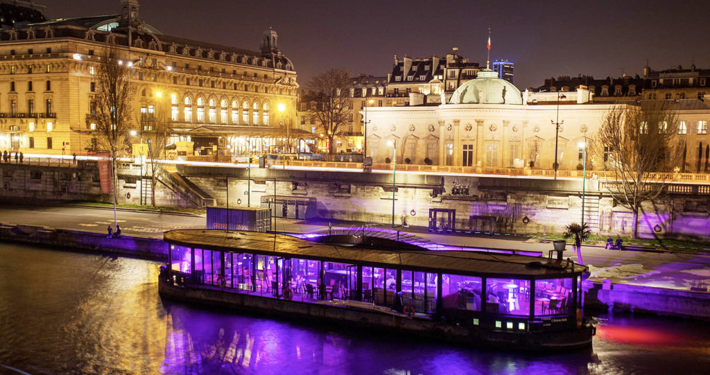 Le Flow, Paris 07e - Le site des Péniches